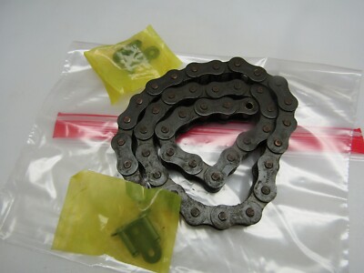 Tsubaki RS12B-1 12B-1 Roller Chain 30" + 2 Connector Links | eBay