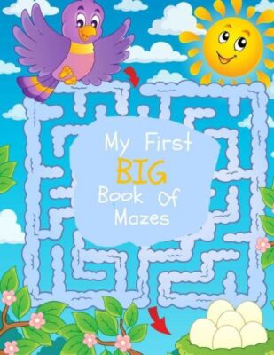 My First Big Book Of Mazes: Maze Puzzles For Kids: Big Book Of Mazes ...