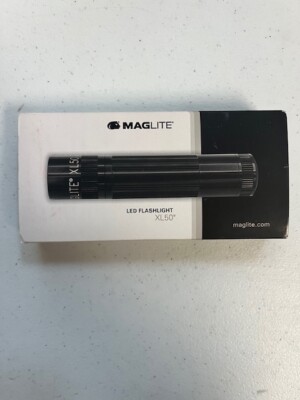 Maglite XL50 LED 3-Cell AAA Flashlight, Black | eBay