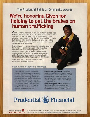 2005 Prudential Financial Vintage Print Ad/Poster Service Award 00s ...