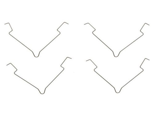 For Dodge Magnum Disc Brake Pad Drag Reduction Clip Raybestos 19618MTHJ ...
