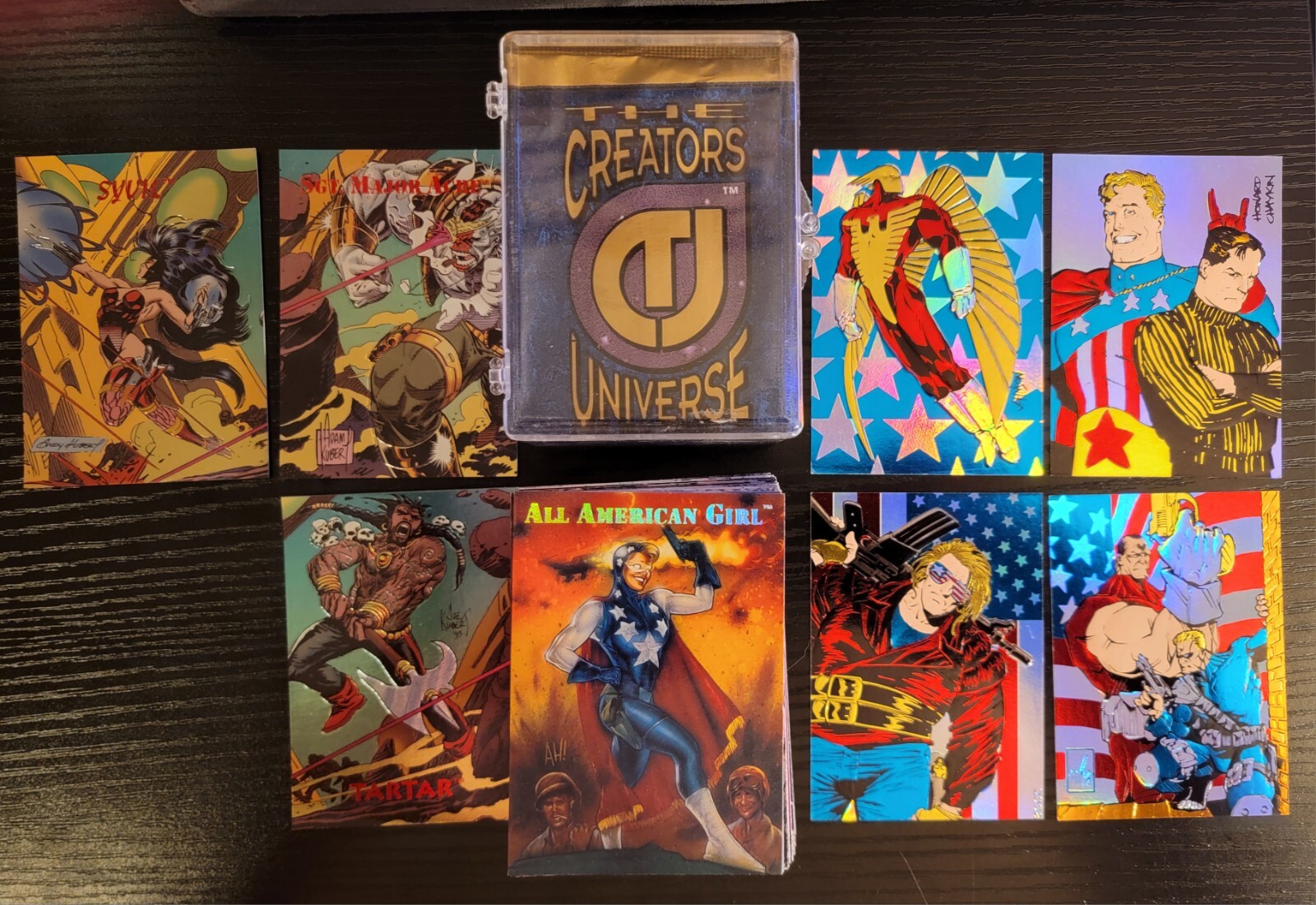 1993 The Creators Universe Trading Cards Full Set 1-100 + 2 Insert Sets ...