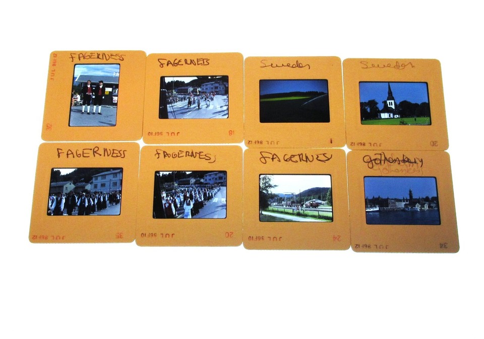 VINTAGE HUGE LOT OF HOMEMADE TRAVEL PHOTO SLIDES IN CAROUSELS ...