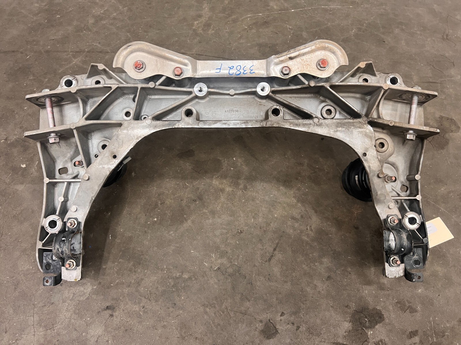 09-11 INFINITI FX35 FX50 AWD FRONT SUBFRAME CROSSMEMBER ENGINE CRADLE ...