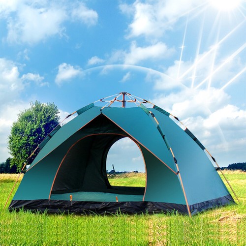 1-2 People Outdoor Pop Up Tent Large Portable Camping Tent Waterproof ...