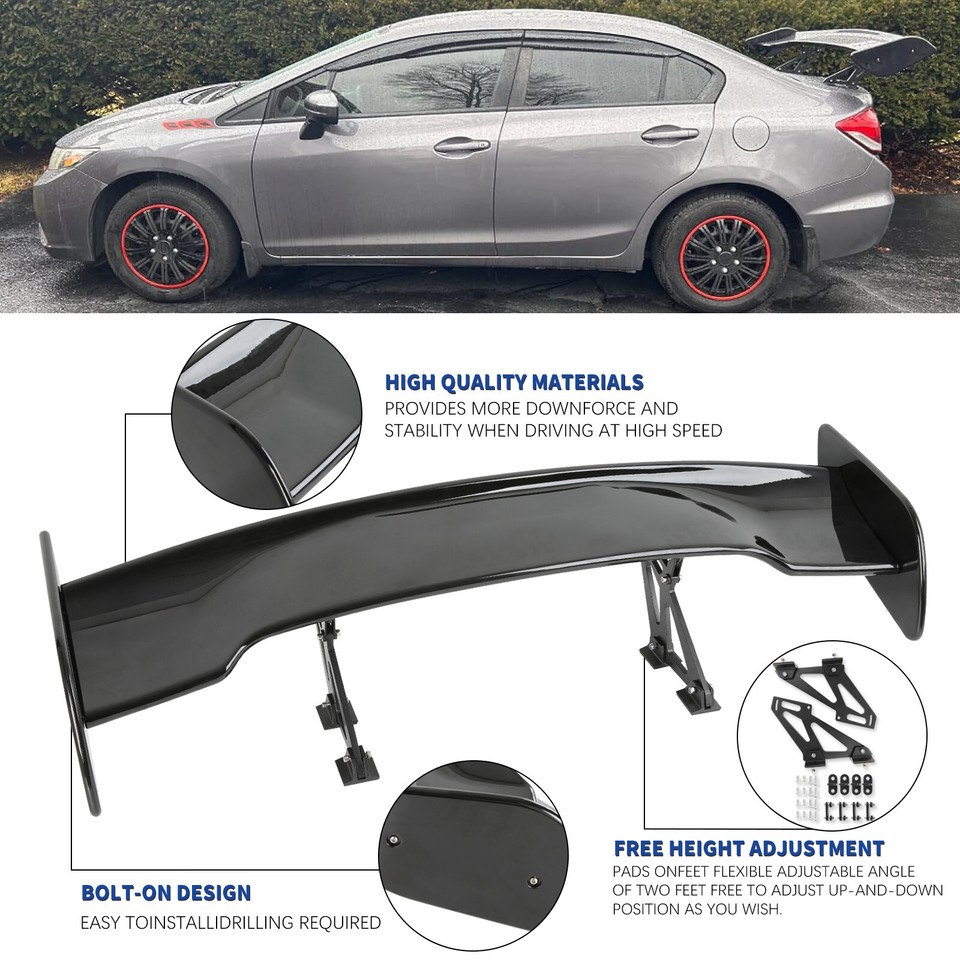 For 2 Series M2 M235i M240i Gloss 47" Rear Trunk GT Racing Spoiler Tail ...