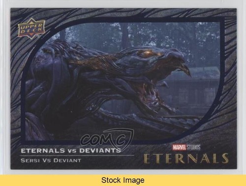 2023 Upper Deck Marvel Eternals vs Deviants Sersi Deviant #ED-19 READ ...
