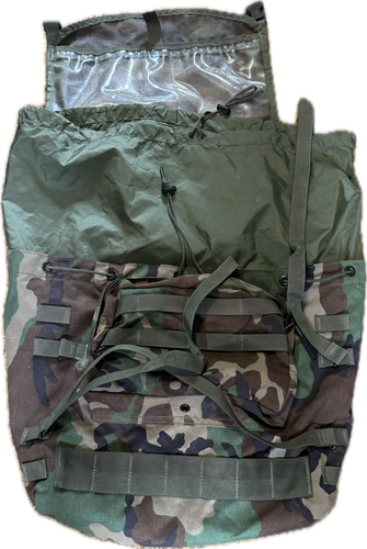USGI Authentic M81 Woodland Camo Molle II Large Main Pack Rucksack (Bag ...