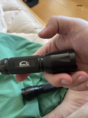 TechLite LUMEN MASTER Camping Bright Brighter Flashing Black Tactical ...