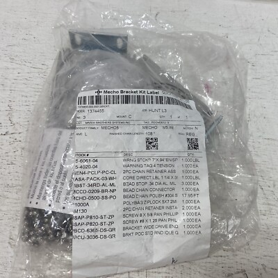 MECHO BRACKET KIT LABEL MECHO5 WITH CHAIN (Gray) | eBay