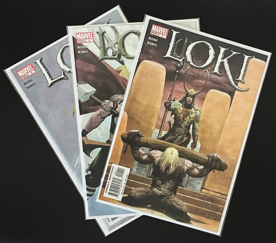 What If? 47 CGC 9.8 White 1984 Marvel Comics Lot + Loki 1 2 3 NM RIBIC ...