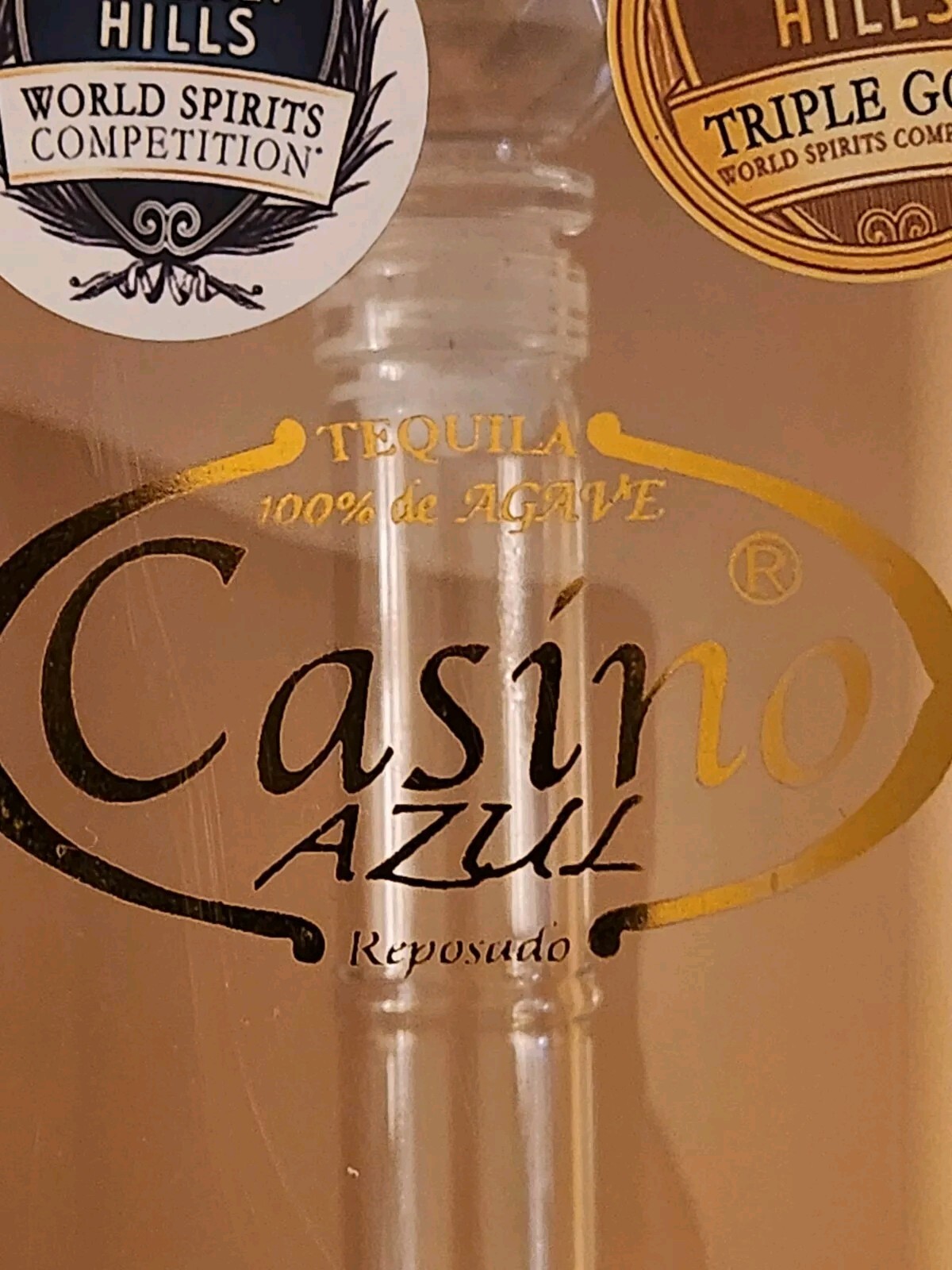 Casino Azul Tequila Hand-Blown Glass Decanter Parrot New Box Striking ...