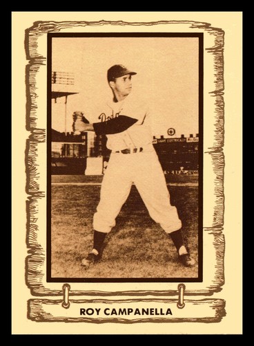 Roy Campanella 1982 Cramer Baseball Legends #90 HOF Brooklyn Dodgers ...