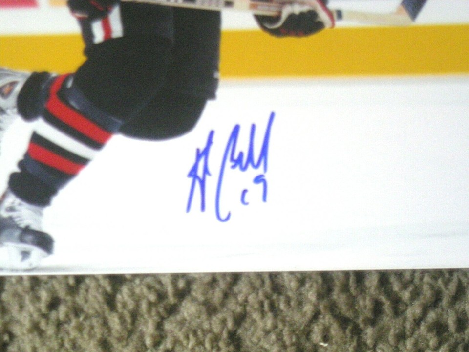 Kyle Calder Autographed Chicago Blackhawks 8x10 Photo COA | eBay