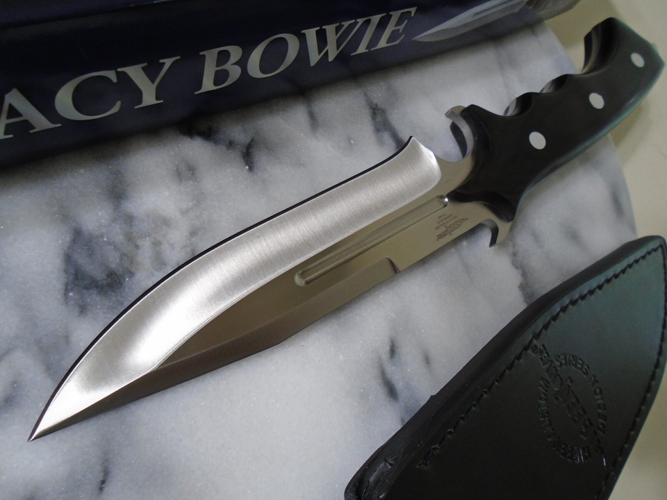 Gil Hibben Legacy Bowie Combat Hunter Knife 5mm Full Tang 7Cr17 GH5027 ...
