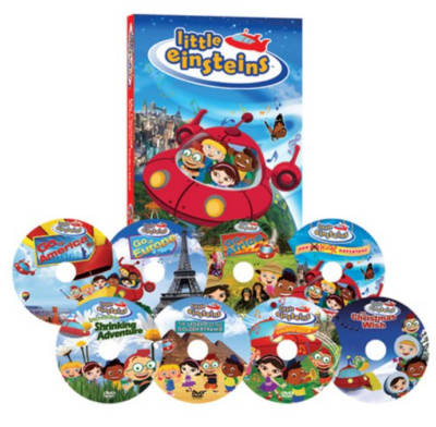 Little Einsteins Adventures Collection English 8 DVD Set Kid Learning ...