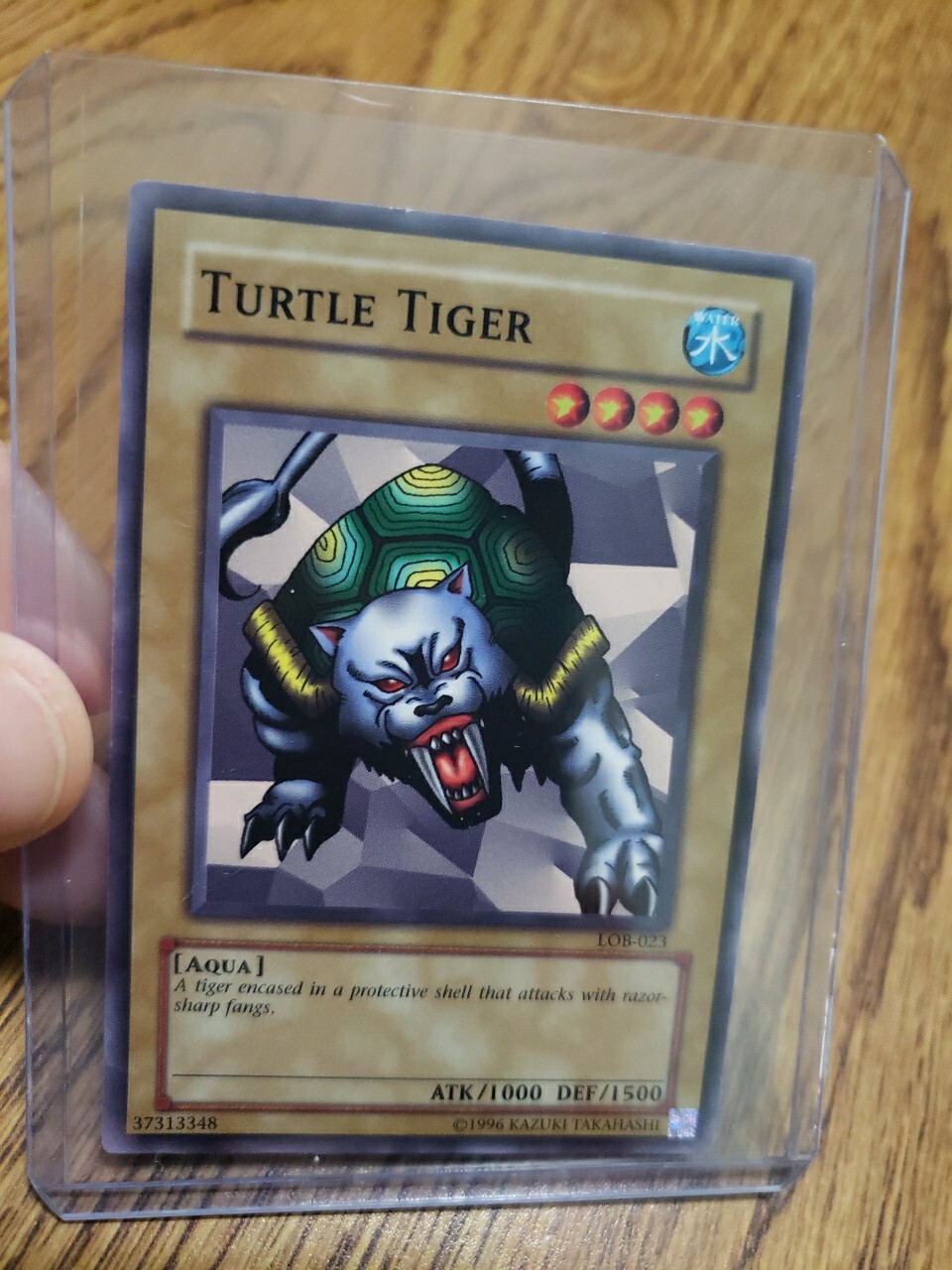 Yu-Gi-Oh Legend of Blue Eyes Turtle Tiger LOB-023 Unlimited NM Never ...