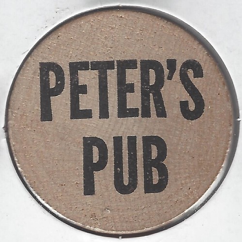 PETER'S PUB, Bar Token/Coin/Chip, Indian Head Wooden Nickel | eBay