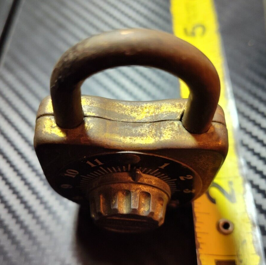 Antique Vintage Slaymaker Combination Lock Padlock | eBay
