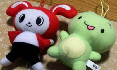 Maizen Sisters Mascot Plush Jumping Pose Mikey Zenichi Set of 2 New | eBay