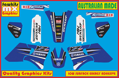 YAMAHA YZF 1998-02 250-400-426 MX GRAPHICS KIT STICKER KIT STICKERS ...