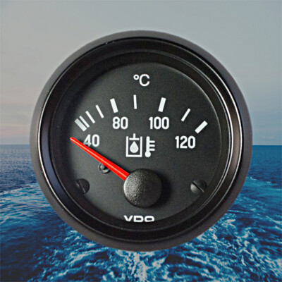 VDO International Hydraulic Oil Temperature Gauge 52mm 2" 40-120C 310 ...