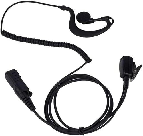 G Shape Police Earpiece Headset Mic for Motorola Radio Xpr3300 Xpr3500 ...