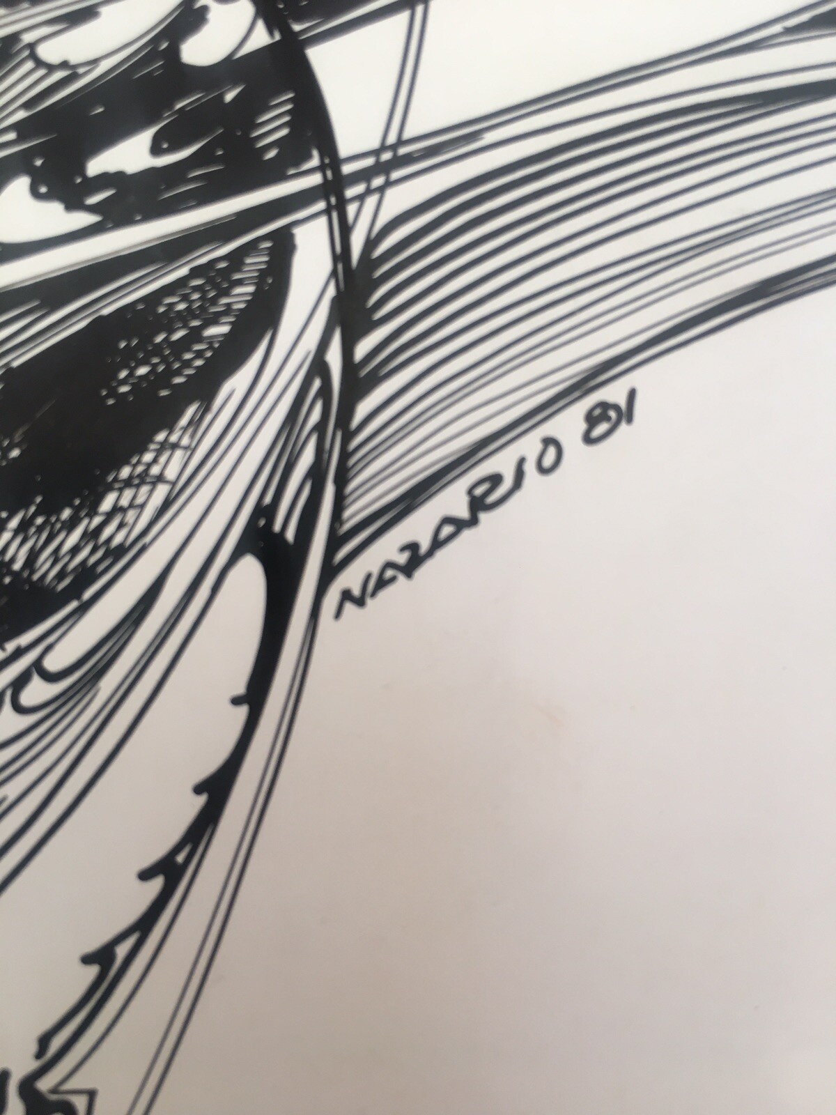 Drawing by Nazario Salazar Martínez, ̈Illustration ̈, 1981, original ...