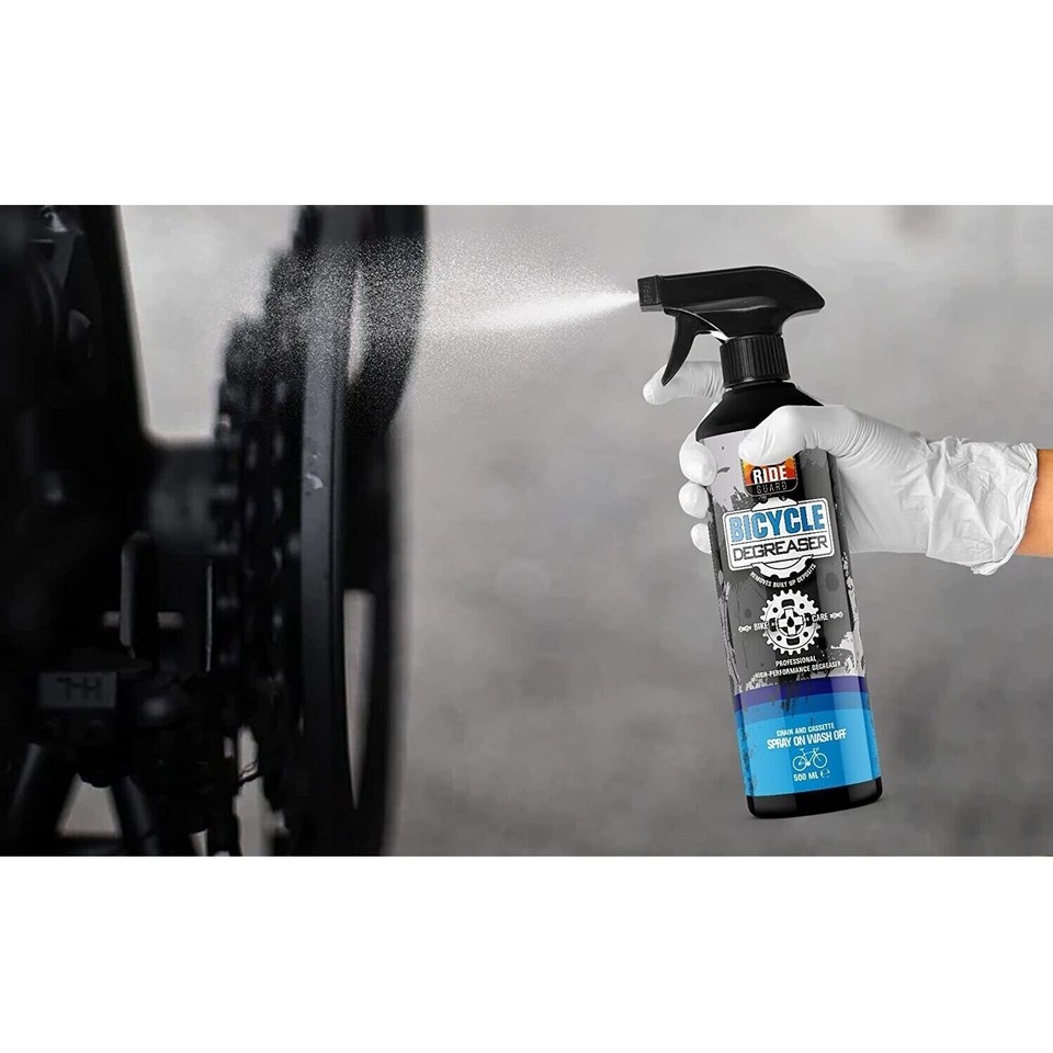 Ride Guard Bike Degreaser Chain Gears and Cassette Drivetrain Cleaner ...