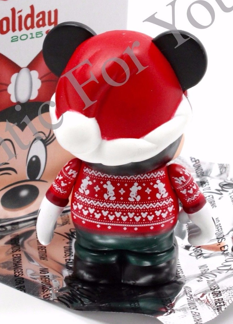 NEW Disney Vinylmation Holiday 2015 Eachez Mickey Mouse Non-Variant ...