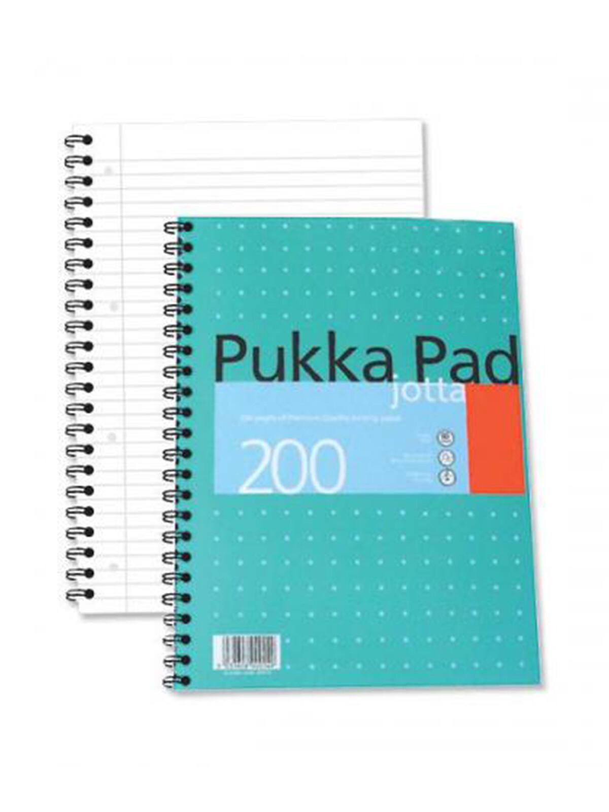 A4 Pukka Project Book & Jotta Pad 200 Pages 80GSM Mettalic Wirebound ...
