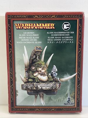 Warhammer Lizardmen Slann Mage-Priest, Games Workshop Metal | eBay