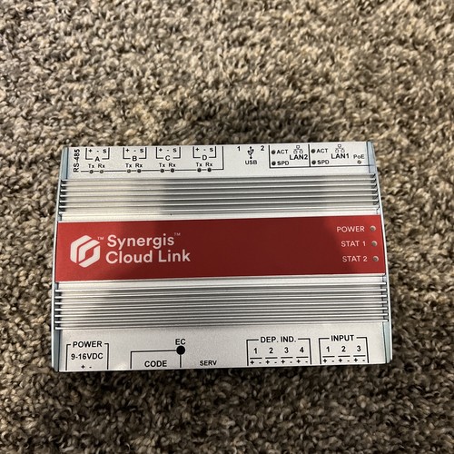 GENETEC Synergis Cloud Link Intelligent Poe-Enabled GW Appliance Sy-Cloudlink te | eBay