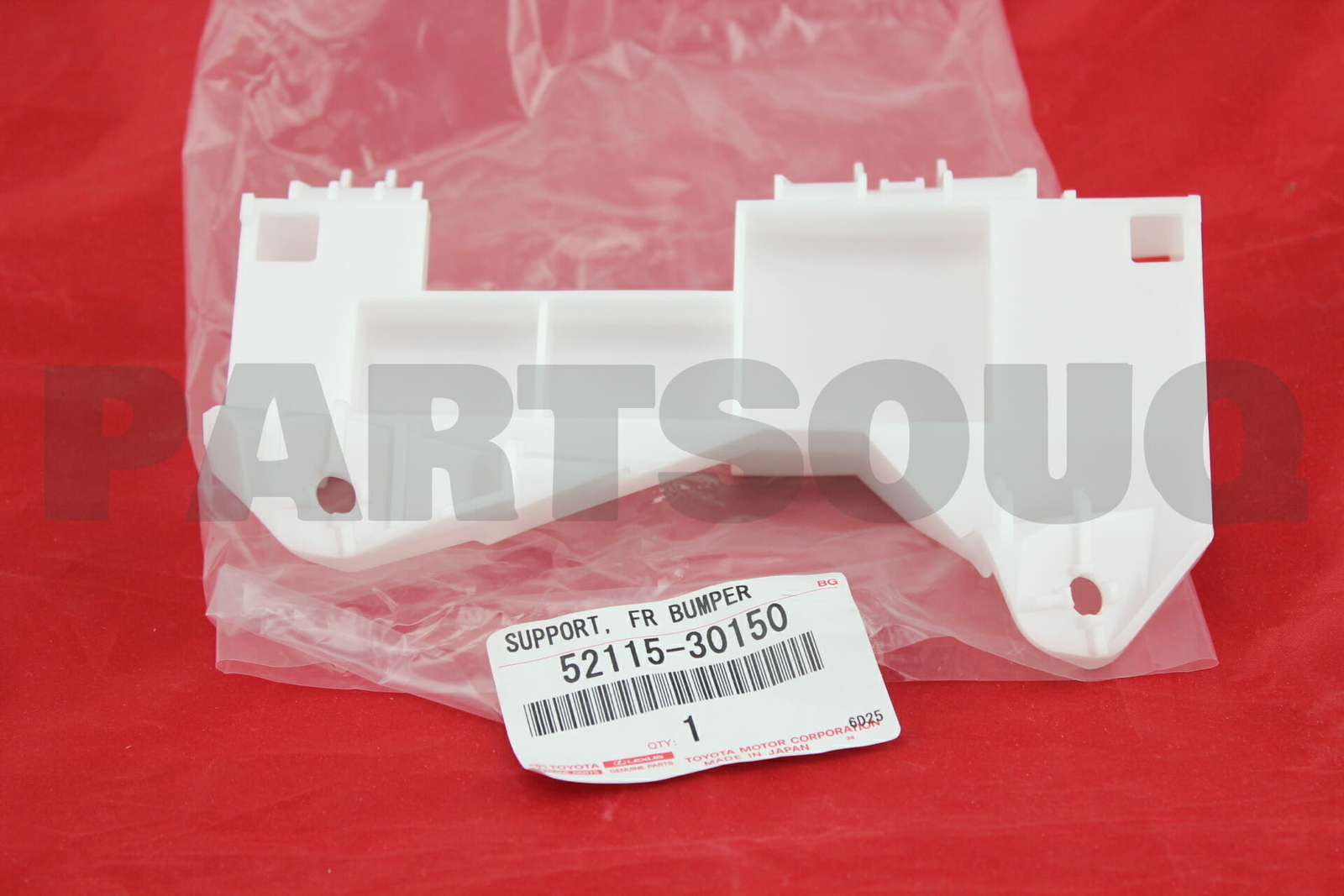 5211530150 Genuine Toyota SUPPORT, FRONT BUMPER SIDE, NO.2 RH 52115 ...