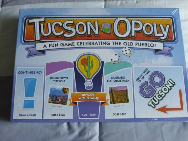 Tucson-opoly Arizona Themed Late for The Sky Board Game for sale online ...