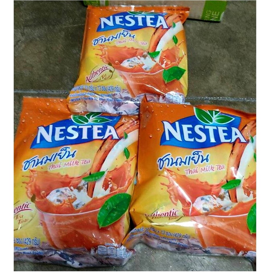 Authentic Thai Tea Nestea Thai Milk Instant Tea Mixed Powder Taste ...