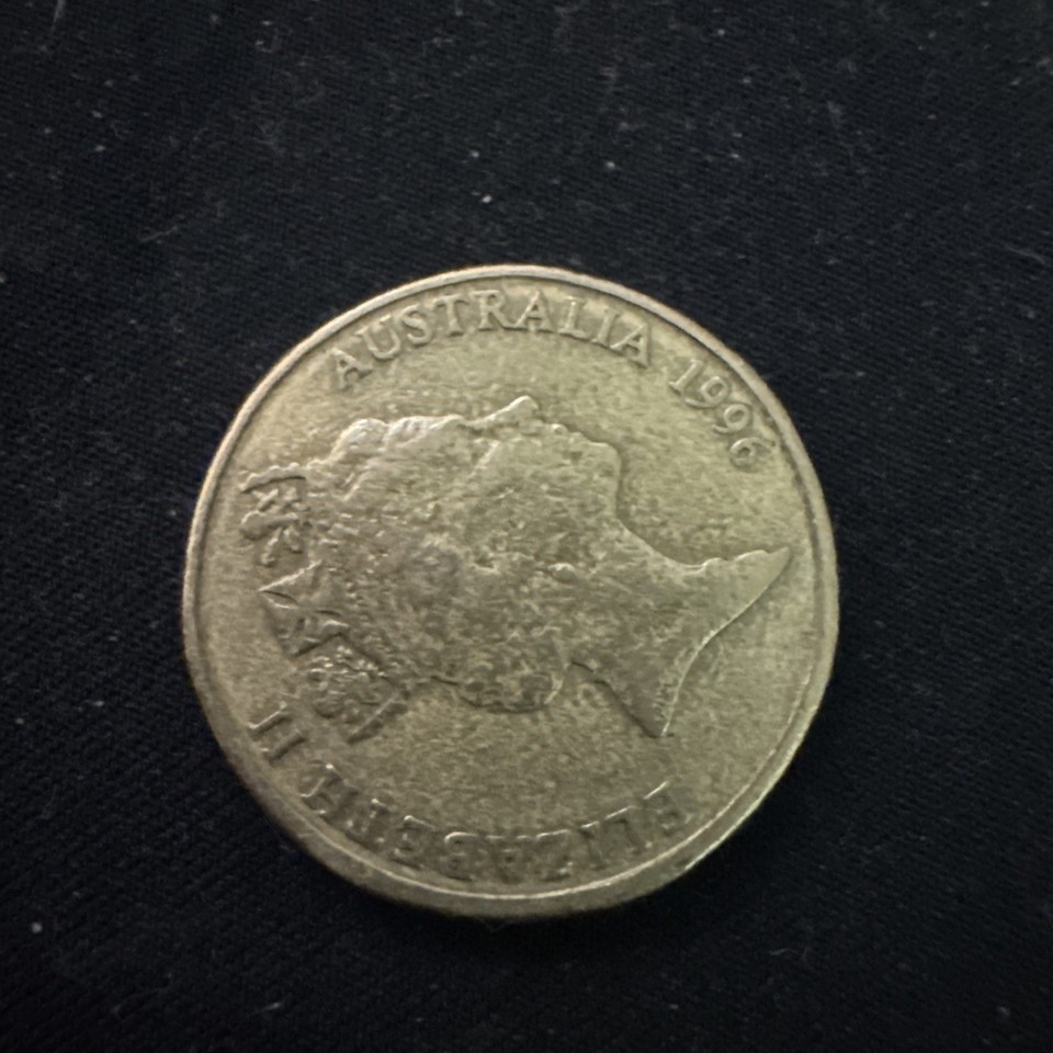 RARE 1996 AUSTRALIAN $1 ONE DOLLAR COIN FATHER OF FEDERATION SIR HENRY ...