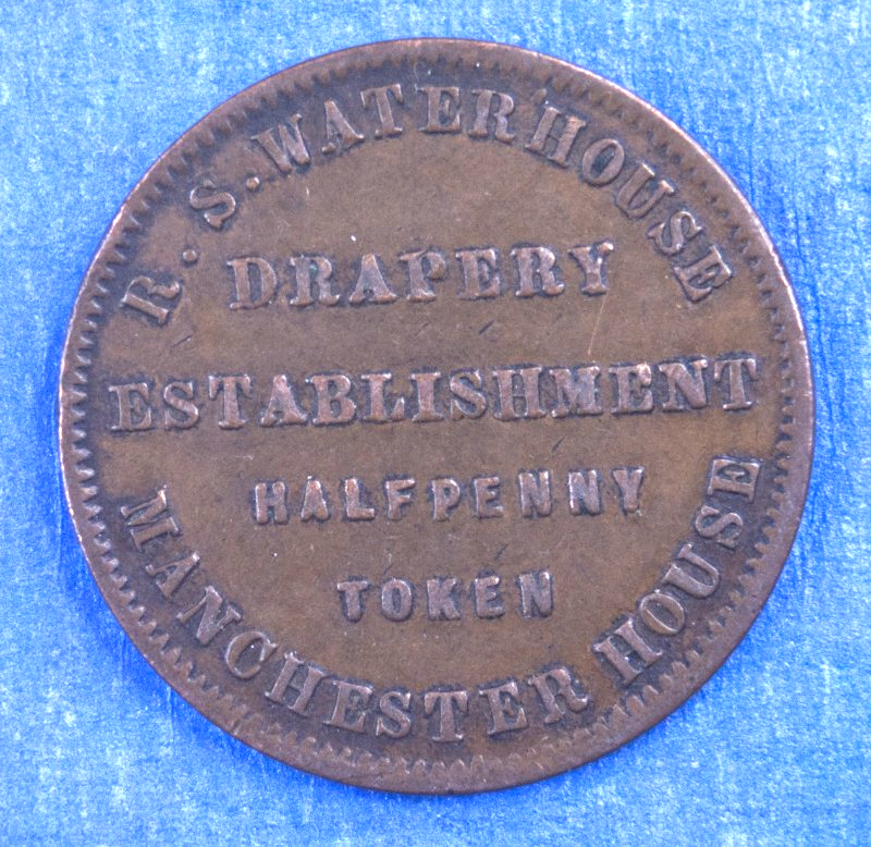 RS Waterhouse 1/2p Baby Linen Token | eBay UK