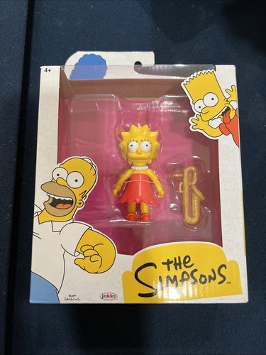 The Simpsons Wave 2 Lisa Simpson 5" Scale Figure Jakks Pacific | eBay