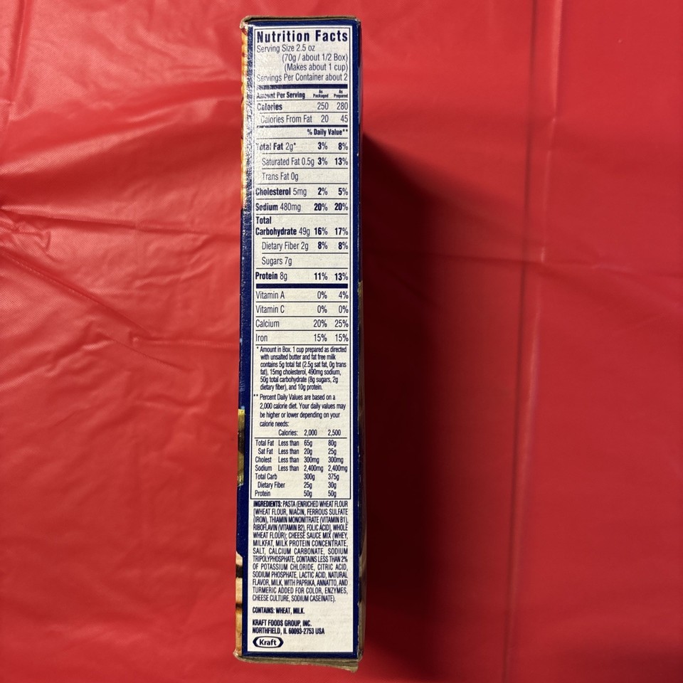 Yoda 2015 Star Wars Kraft Mac N' Cheese Full Collectible Box Unopened ...