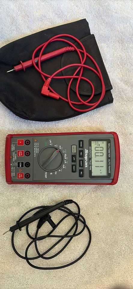 Snap-On multimeter EEDM525D true RMS | eBay