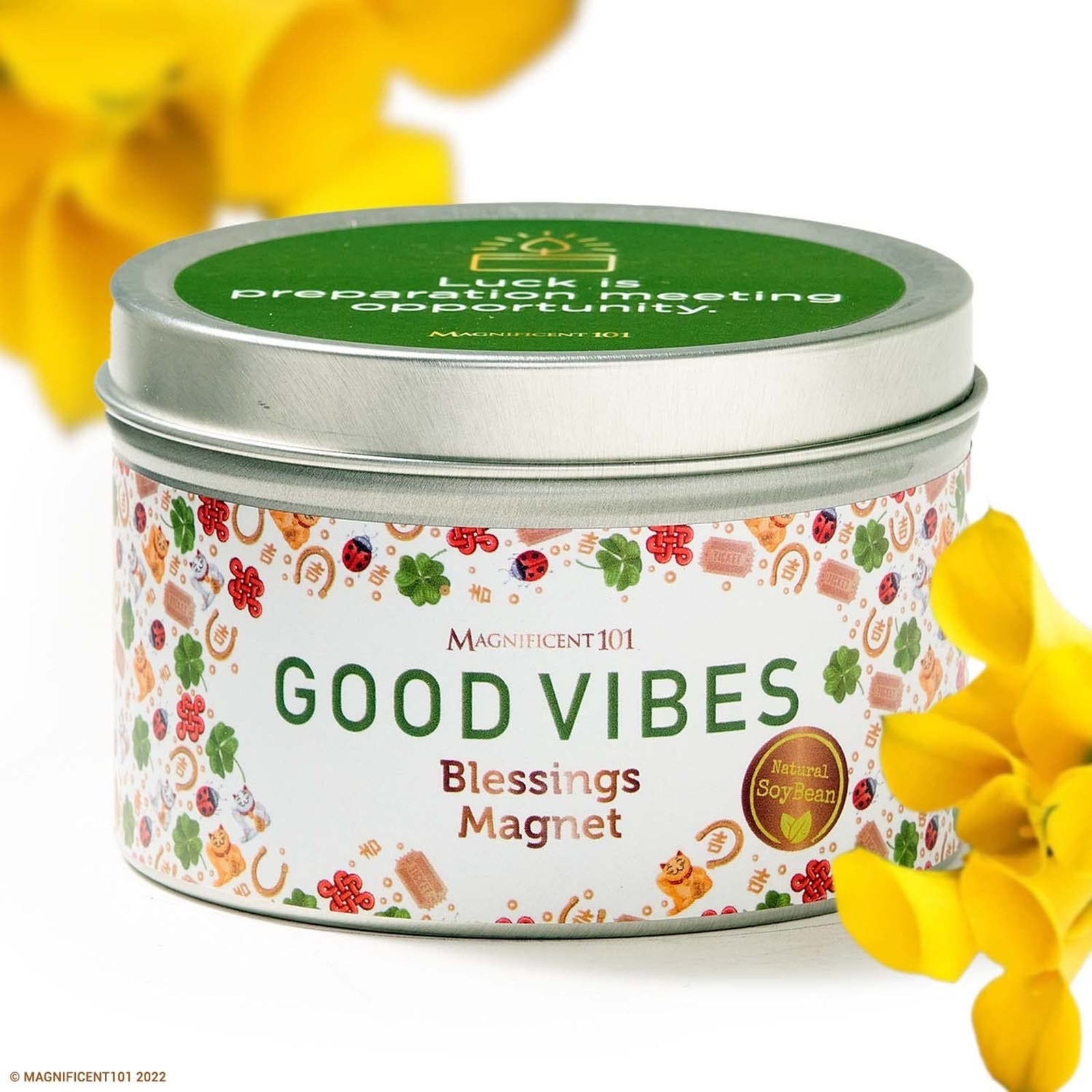 Good Vibes Aromatherapy Tin Candle | 6 Oz - 35 Hour Burn | eBay