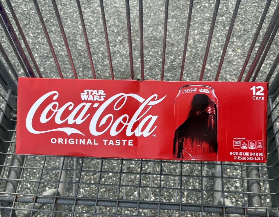 COCA COLA 12 Pack UNOPENED STAR WARS limited edition New Sealed New ...