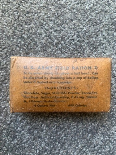 WW2 D Ration | eBay