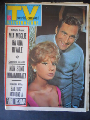 TV SORRISI CANZONI 39 1967 ALBERTO LUPO LYLA ROCCO CATERINA CASELLI ...