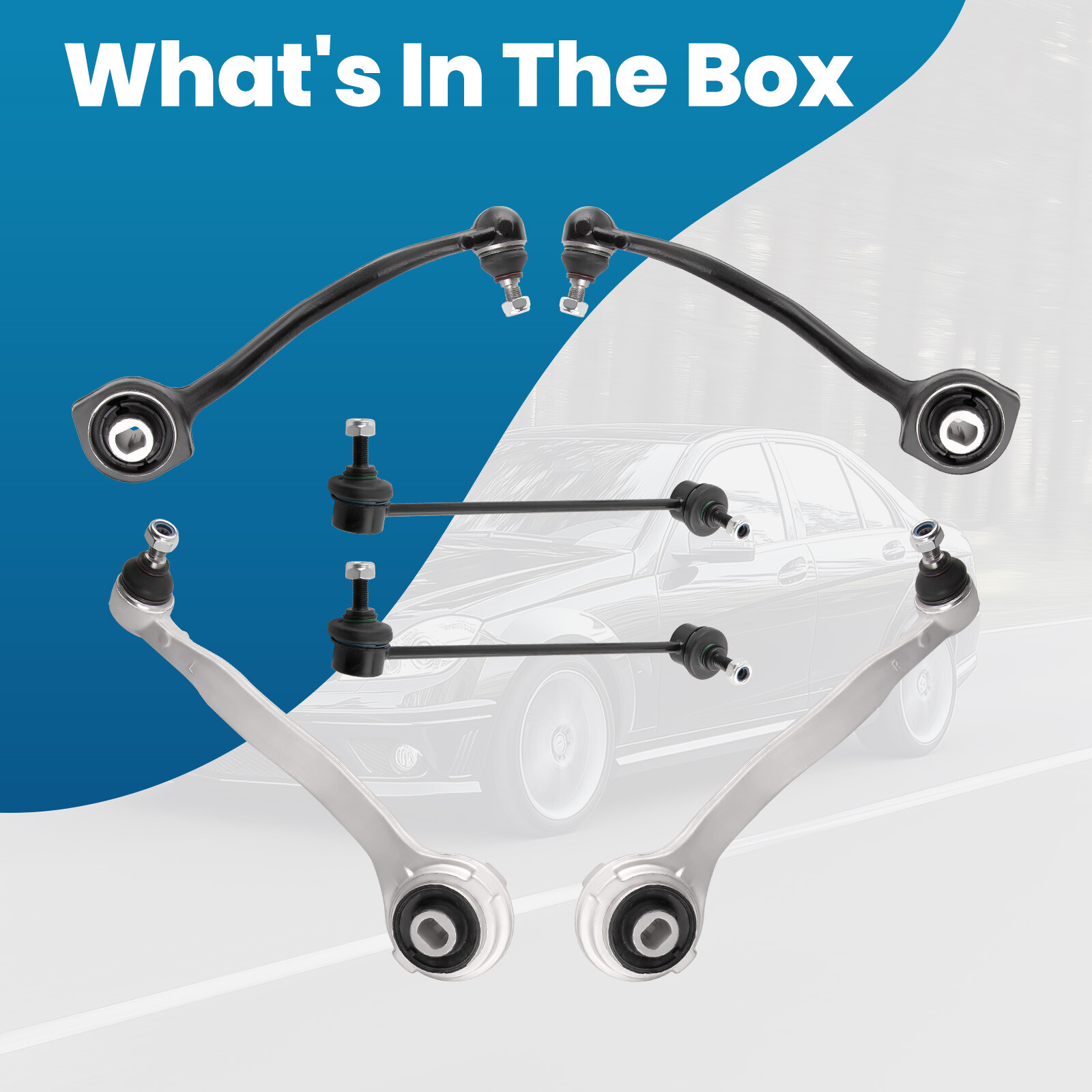 Front Suspension Control Arm Wishbone Kit For Mercedes for Benz W203 ...