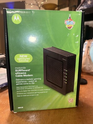 Motorola SB6120 SURFboard DOCSIS 3.0 eXtreme Broadband Cable Modem- | eBay