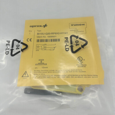 New in box Turck proximity switch sensor BI15U-Q20-RP6X2-H1141 (1PCS ...