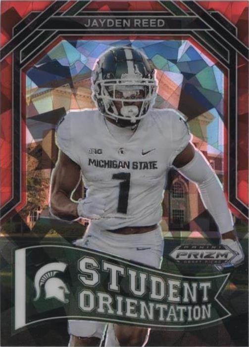 2023 Panini Prizm Draft Picks - Student Orientation Jayden Reed #SO-19 ...