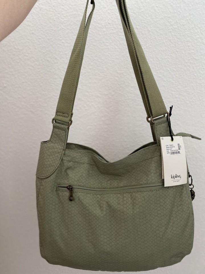 Kipling Snake emb khaki bag | eBay